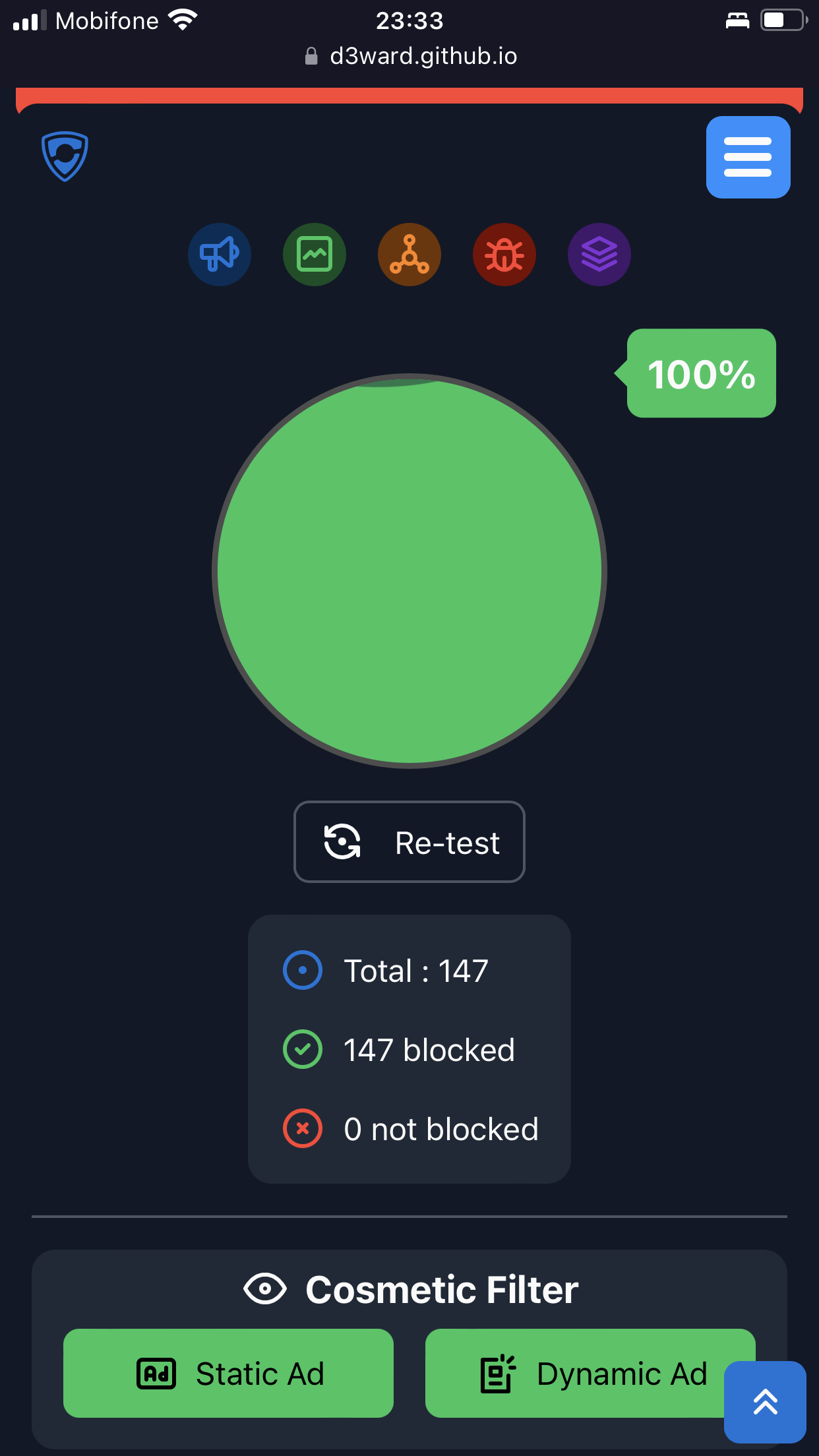 Only 44% Filtering-Score on d3ward.github.io/toolz/adblock.html · Issue #2310 · StevenBlack ...