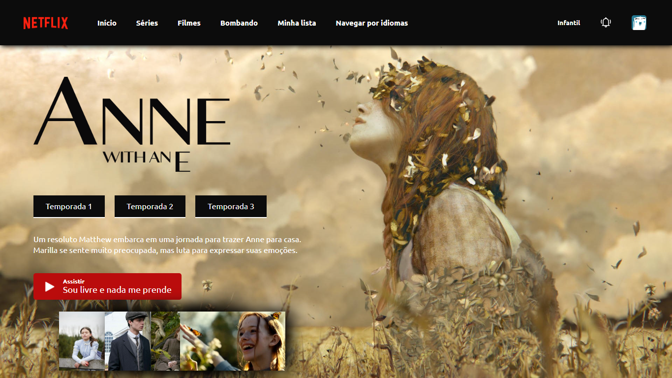 GitHub - LucasLDM/Anne-with-an-E: Landing Page da série Anne with an E