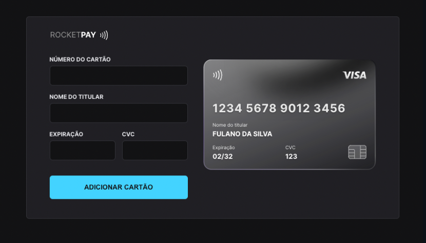 GitHub - alinemello29/Rocketseat-projeto-cartao-de-credito: Cartão de credito