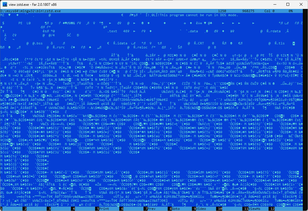 Problems With Displaying Console Graphical Apps That Print Certain Characters · Issue 14383