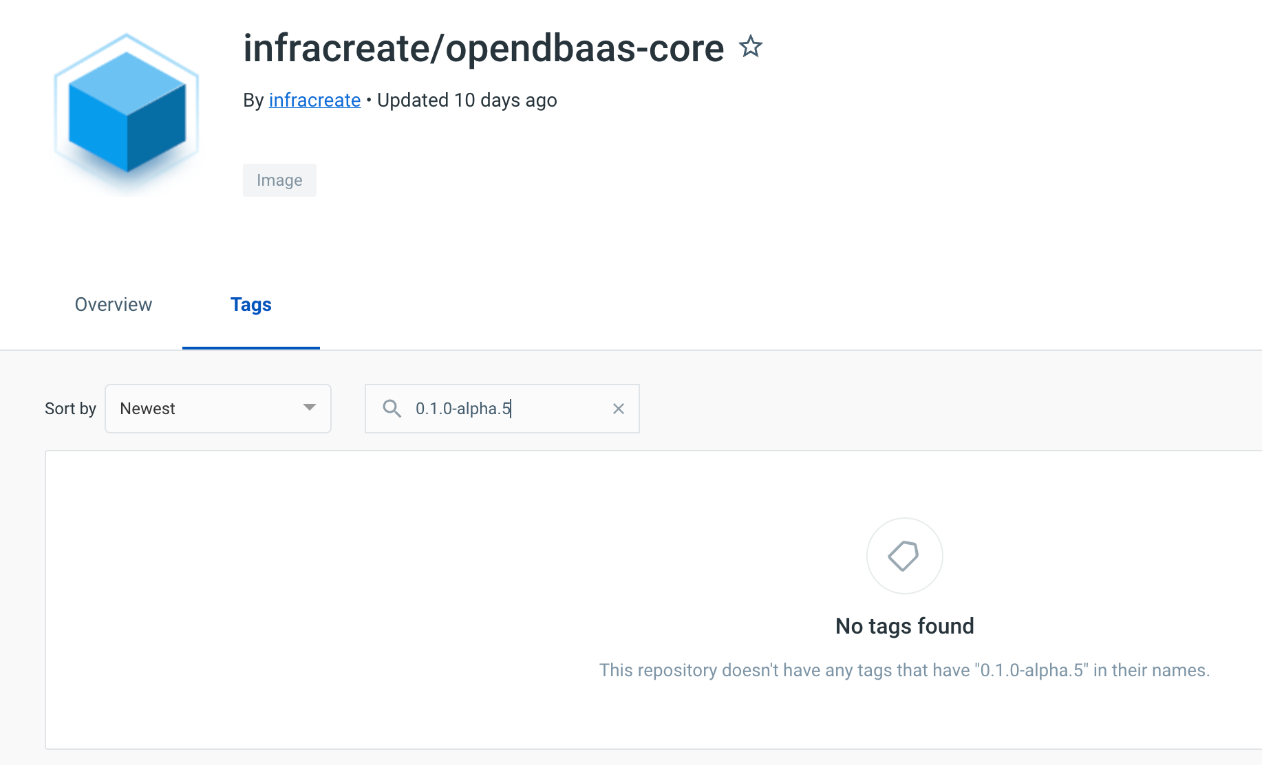 [BUG] docker image opendbaas-core:0.1.0-alpha.5 not found · Issue #191 · apecloud/kubeblocks ...
