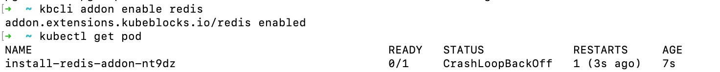 [BUG] `kbcli addon enable redis` error: missing required field "port" · Issue #2470 · apecloud ...