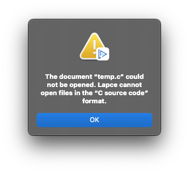Not able to open file / folder from command line or finder in MacOS · Issue #2313 · lapce/lapce ...