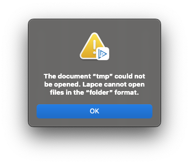 Not able to open file / folder from command line or finder in MacOS · Issue #2313 · lapce/lapce ...