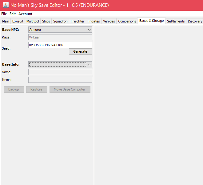 Endurance Update · Issue #608 · goatfungus/NMSSaveEditor · GitHub