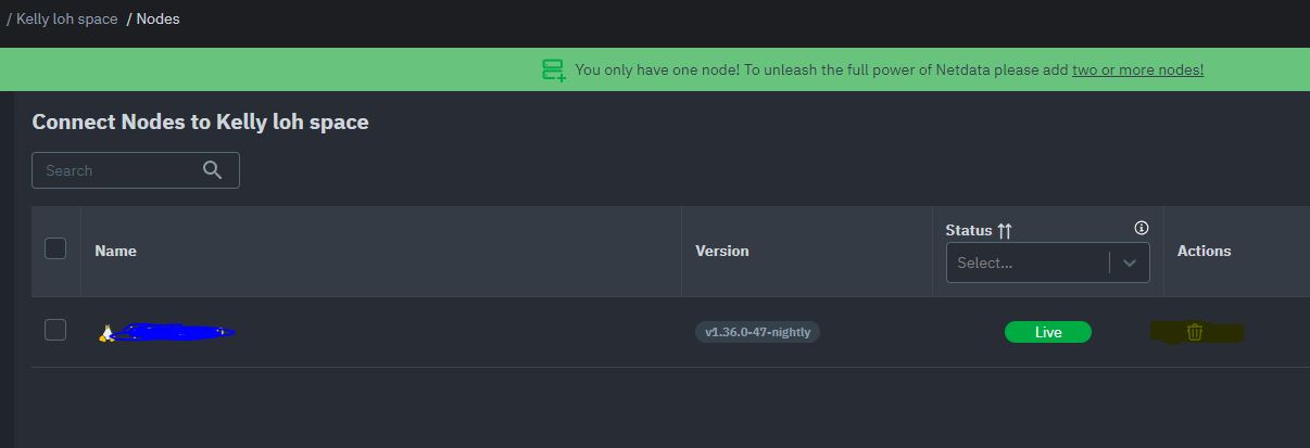 Delete old node Netdata Cloud · netdata netdata · Discussion #12674 · GitHub