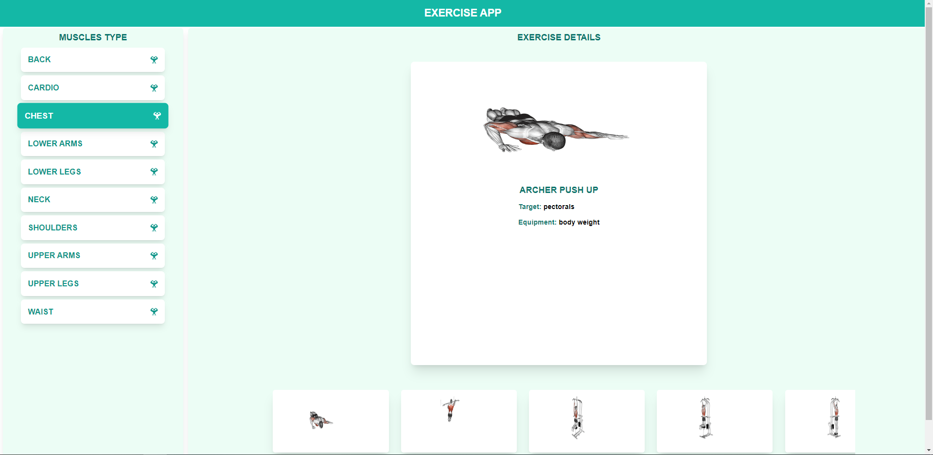GitHub - AliSher110/gymexerciseapp