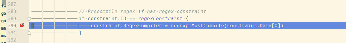 🐛 [Bug]: Fiber route path definition with regex which contains comma will make regex invalid ...