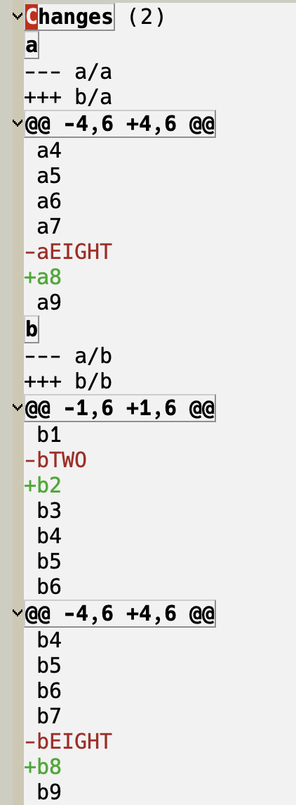 `magit Section El` Does Not Render Visibility Indicator For Sections With Heading Of Length 1