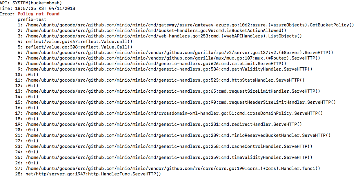 Gateway: Multipart upload on azure gateway with Minio browser not working · Issue #5809 · minio ...