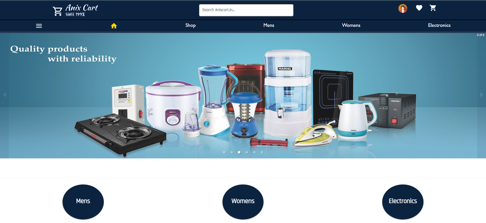 GitHub - ashutosh2720/anix-cart-ecommerce: An awesome E-commerce platform to buy Products!