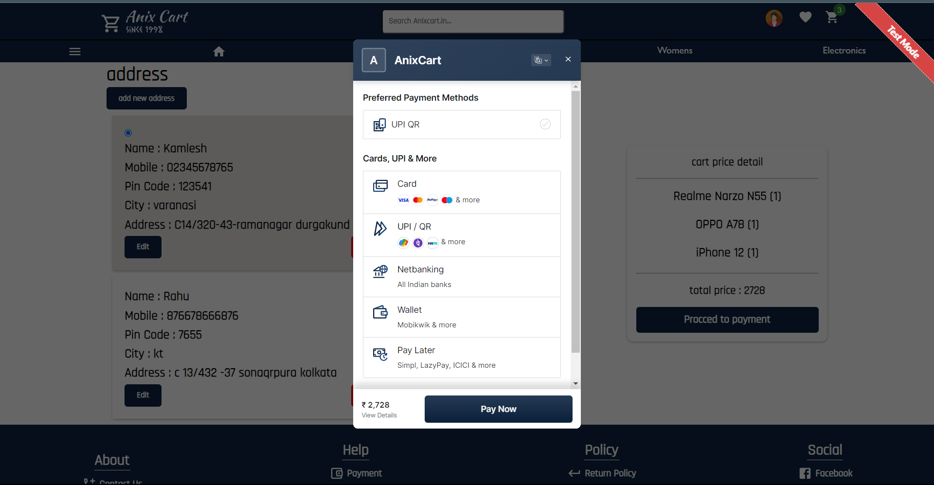 GitHub - ashutosh2720/anix-cart-ecommerce: An awesome E-commerce platform to buy Products!