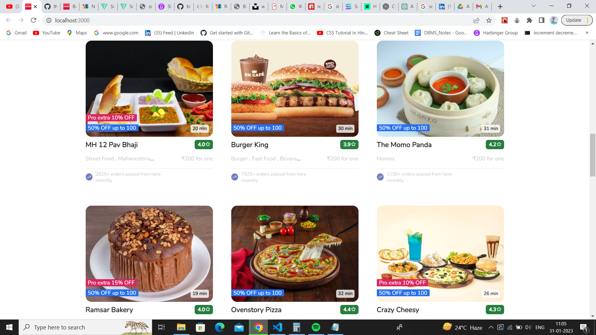 GitHub - the-real-Avinash/ZomatoClone