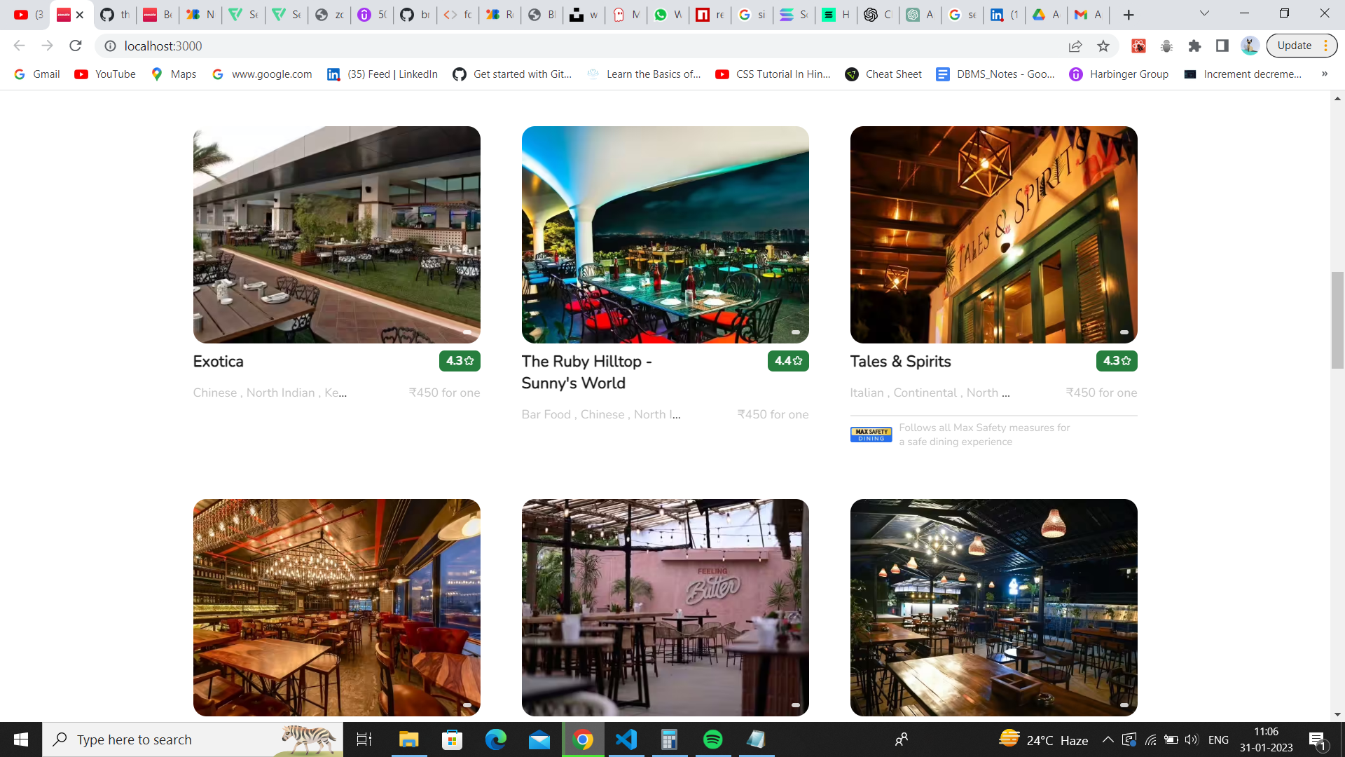 GitHub - the-real-Avinash/ZomatoClone