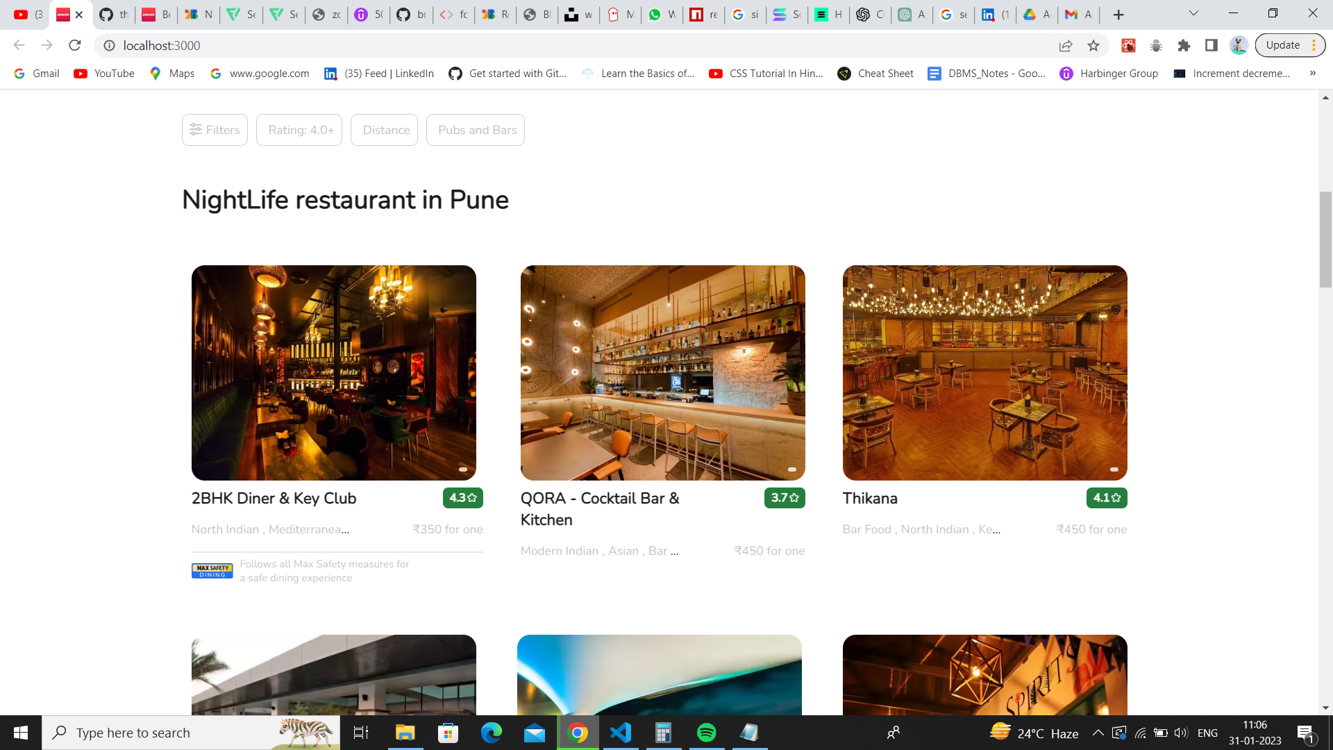GitHub - the-real-Avinash/ZomatoClone