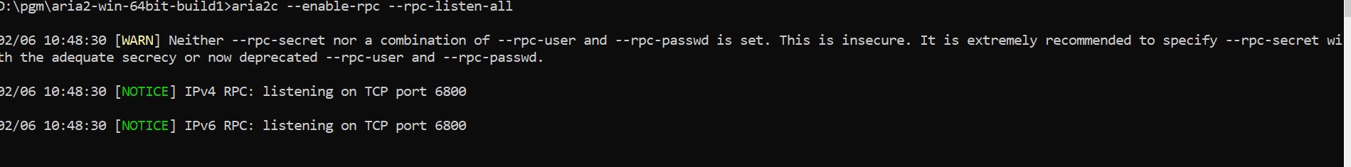 Using aria2c and ariang on windows · Issue #587 · mayswind/AriaNg · GitHub