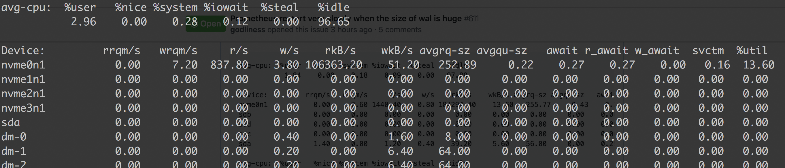 Prometheus restart very slowly when the size of data folder is huge · Issue #611 · prometheus ...