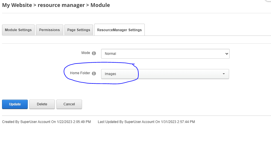 Ressource Manager: Limit Base Folder in Group Mode · Issue #5318 · dnnsoftware/Dnn.Platform · GitHub