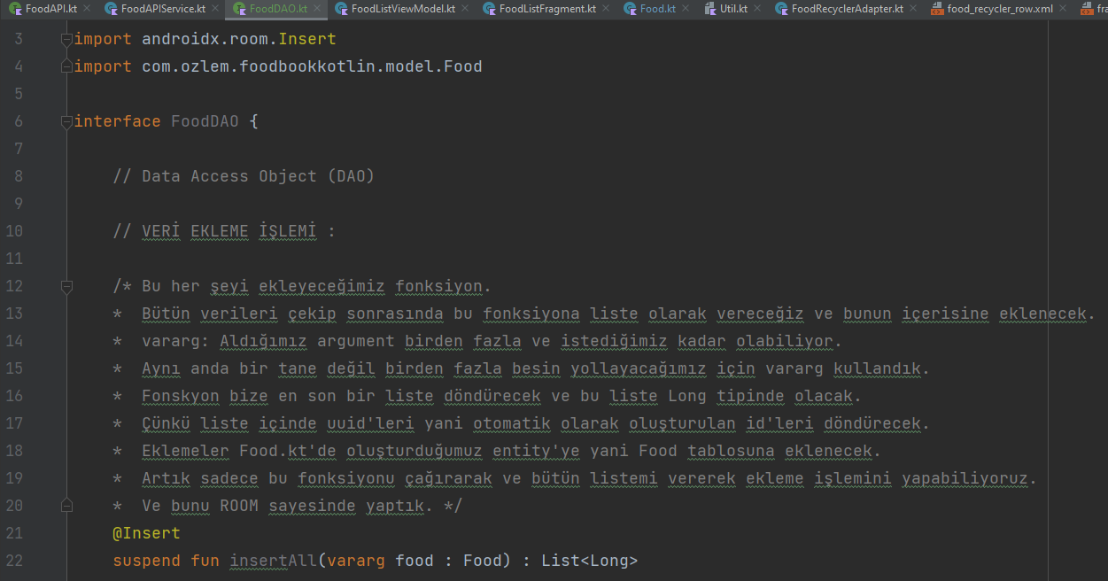 GitHub - ozlemaybek/BTK-FoodBookKotlin
