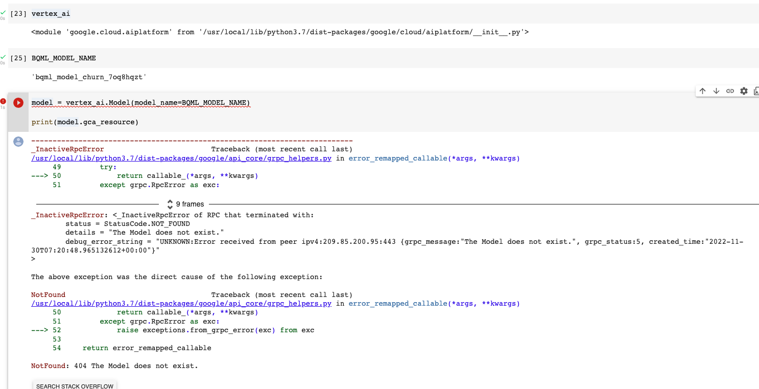 outdated code, vertexAi doesn't have Model · Issue #1311 · GoogleCloudPlatform/vertex-ai-samples ...