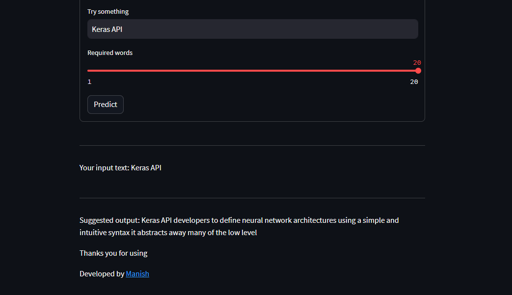 GitHub - Manish-k723/Next-Word-Predictor