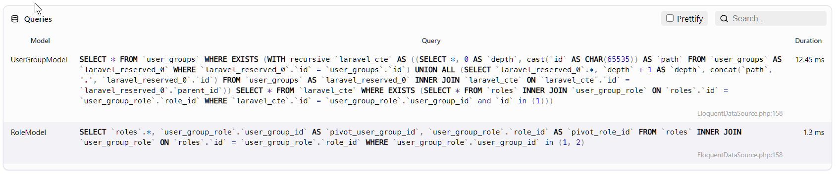 descendantsAndSelf always fetches the Self part ignoring criteria · Issue #90 · staudenmeir ...