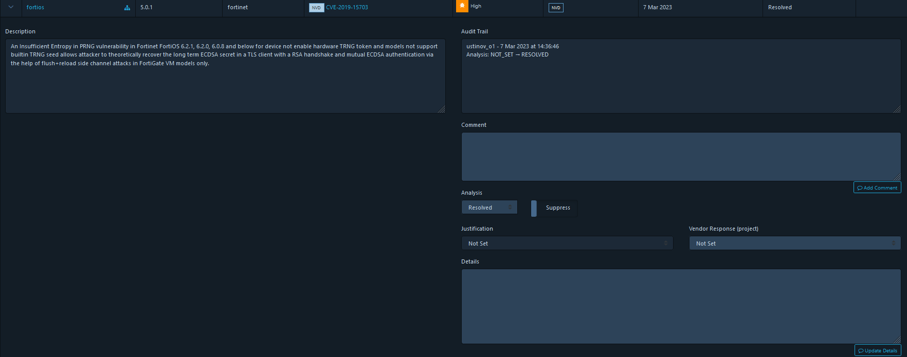 Email Notification "PROJECT_AUDIT_CHANGE" - missing information · Issue #2420 · DependencyTrack ...