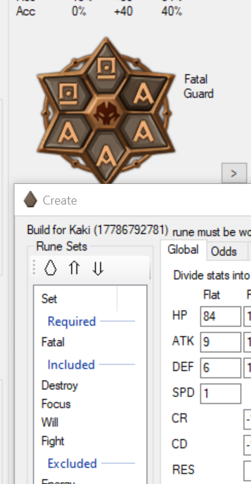 Sometimes Doesn't Respect Sets · Issue #104 · RuneManager/RuneManager · GitHub