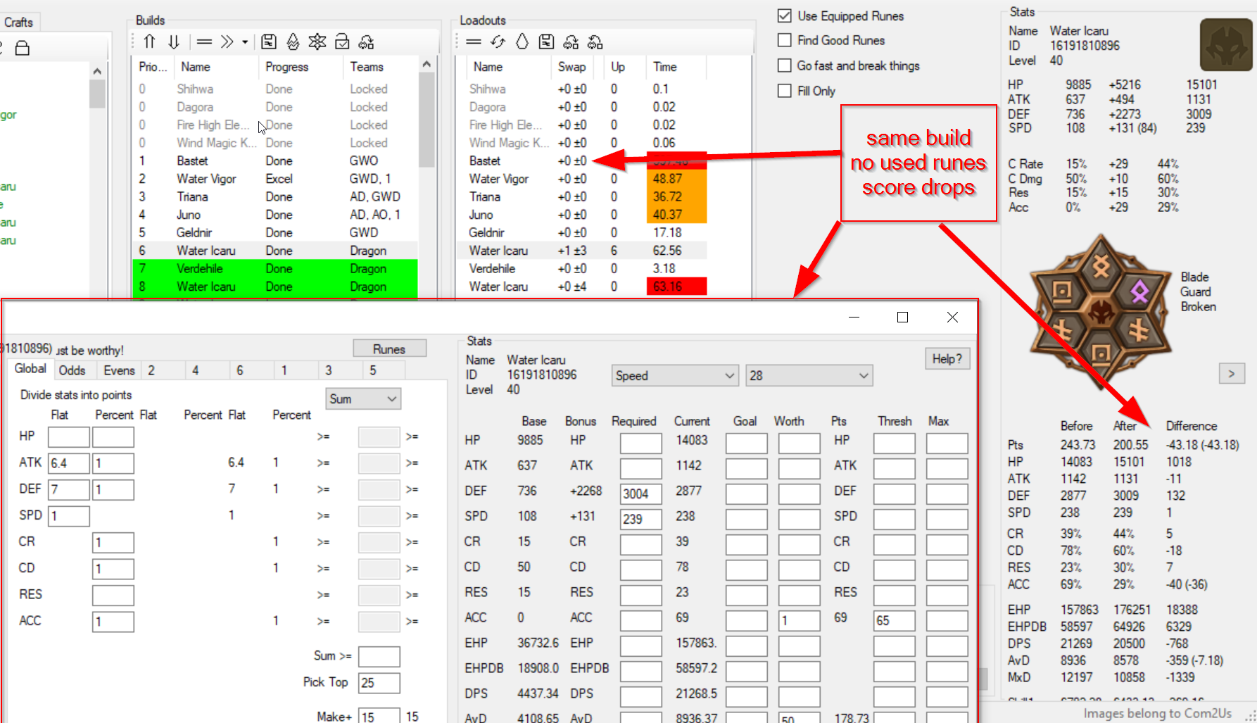 Odd Issues in Release Version · Issue #108 · RuneManager/RuneManager · GitHub