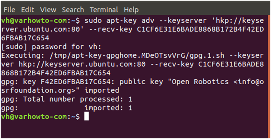 GitHub - Aroob-alsuwat/installingROS