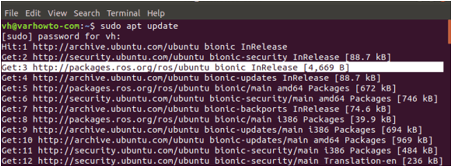GitHub - Aroob-alsuwat/installingROS