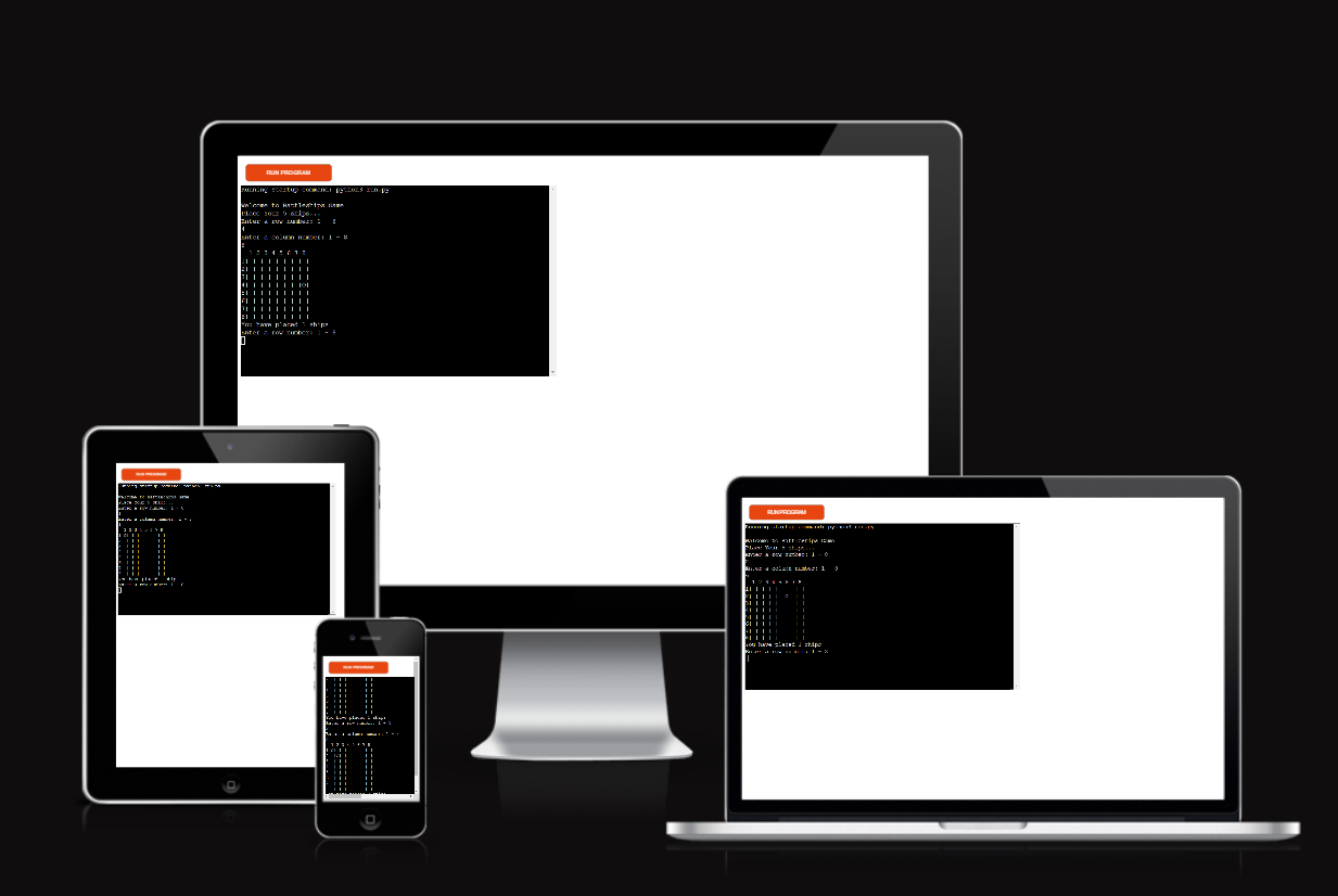 Github Meija1pythonbattleshipsgame 