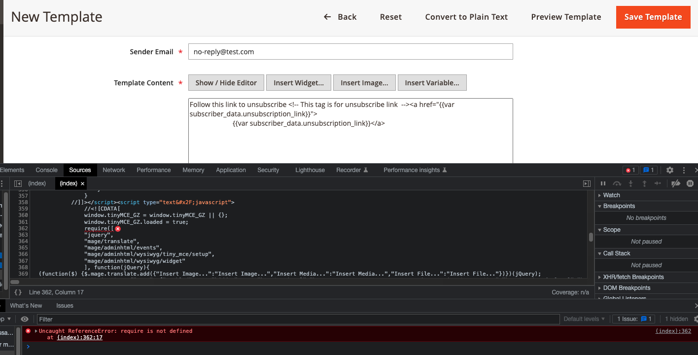 Wysiwyg editor not working · Issue #36775 · magento/magento2 · GitHub