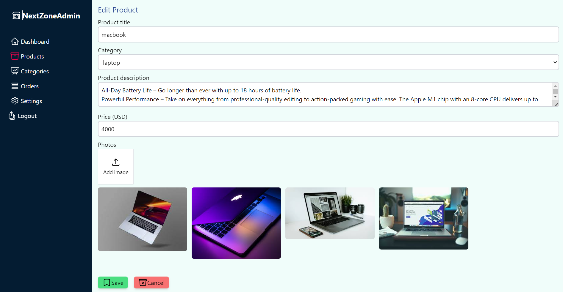 GitHub - shokushwaha/NextZone-Admin: Ecommerce admin panel