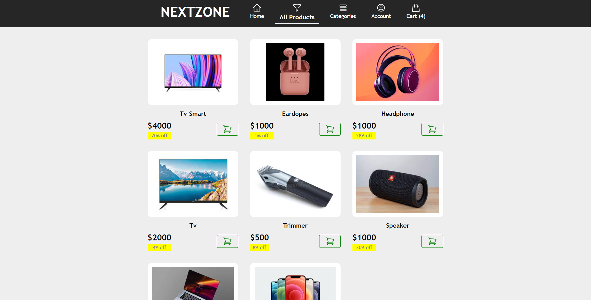GitHub - shokushwaha/NextZone-Client: NextZone - Ecomerce Platform
