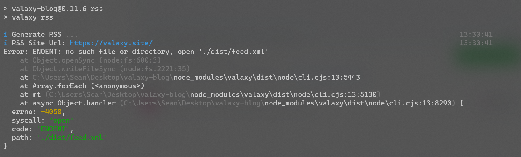 bug: 执行 npm run build 出错 · Issue #139 · YunYouJun/valaxy · GitHub