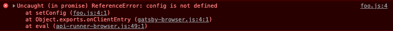 Uncaught (in promise) ReferenceError: config is not defined · Issue #34496 · gatsbyjs/gatsby ...