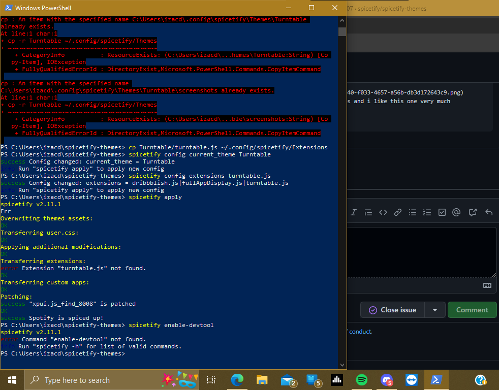 turntable · Issue #807 · spicetify/spicetify-themes · GitHub