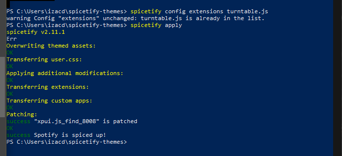 turntable · Issue #807 · spicetify/spicetify-themes · GitHub
