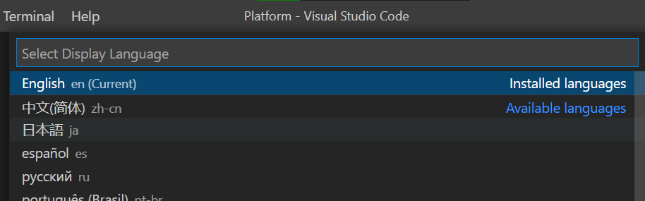 Polish and Czech language identified with its English name (unlike ...