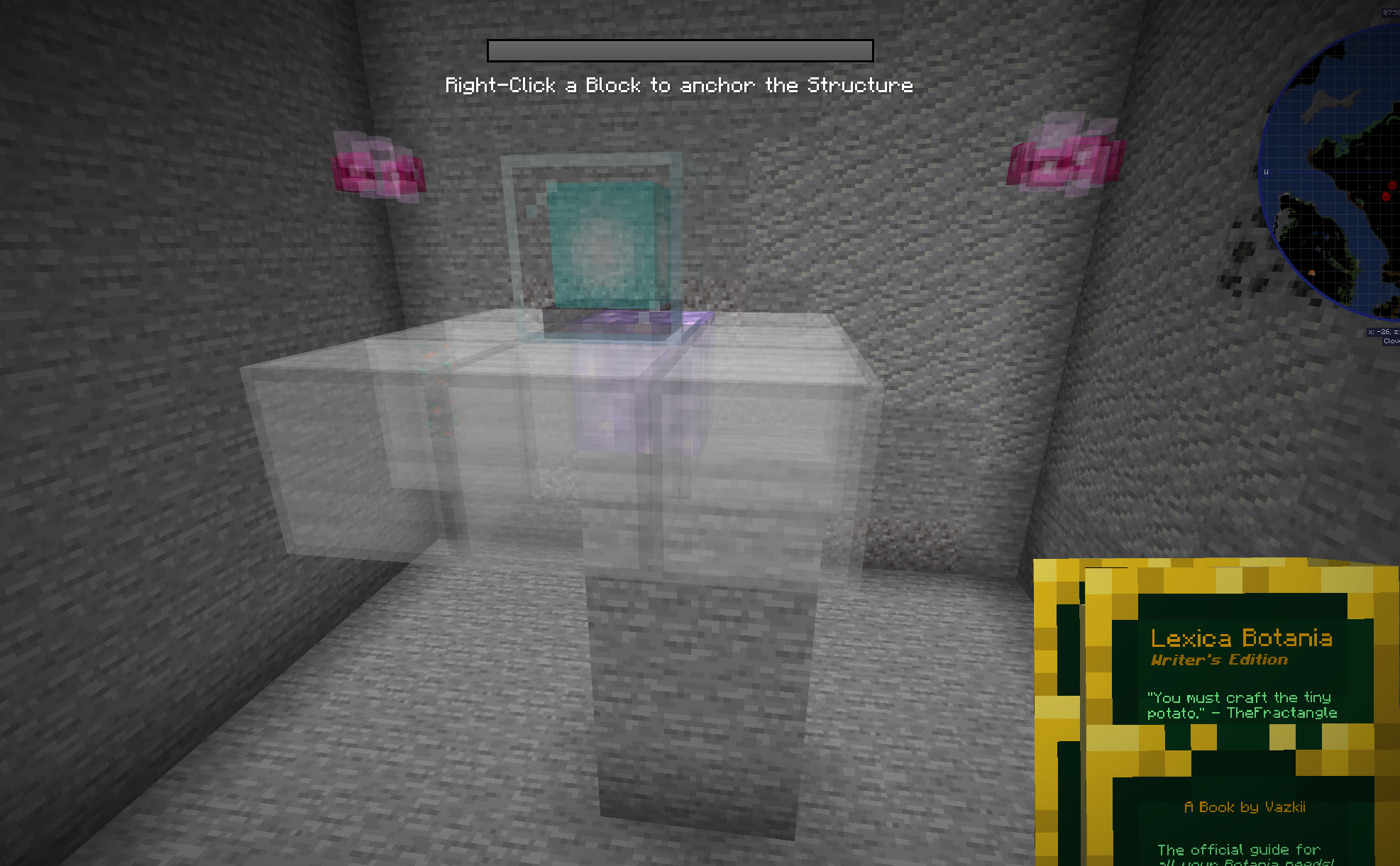Botania Structure Visualisation breaks with ProjectRed Core installed ...