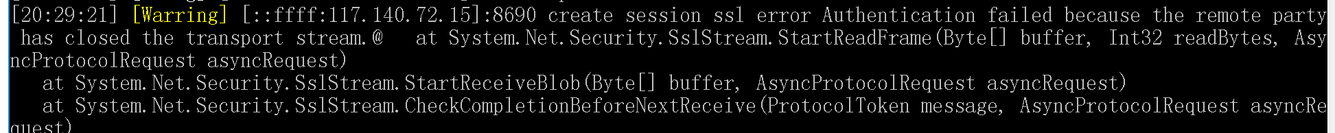 突然间报ssl错误 · Issue #91 · beetlex-io/Bumblebee · GitHub