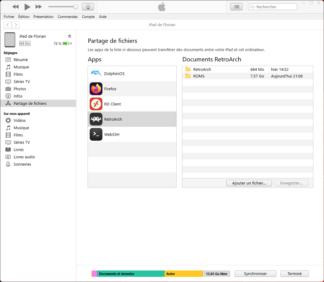 IOS RetroArch app showing a lot more storage used than it really is · Issue #15087 · libretro ...