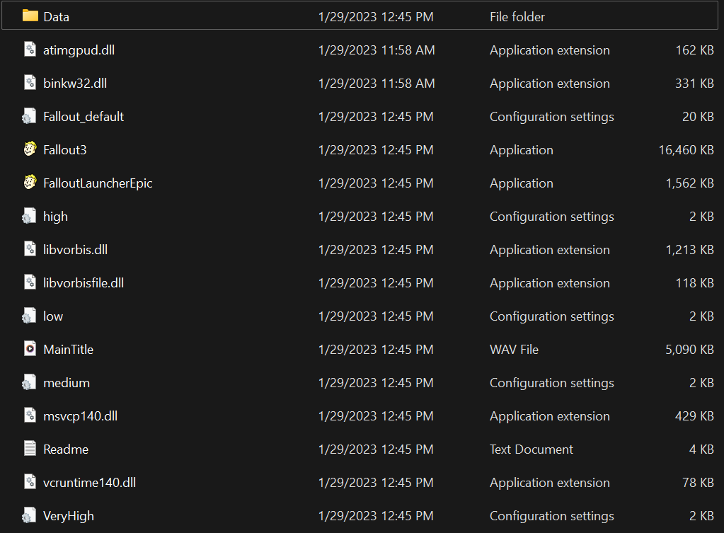 Fallout 3 requires PCI Override to launch on Intel Arc · Issue #3029 · doitsujin/dxvk · GitHub
