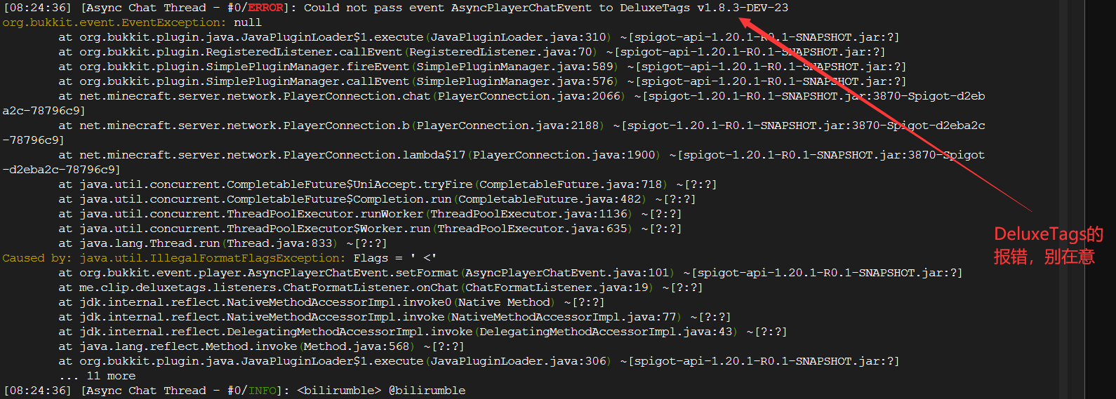 [问题] @指定玩家功能不可用 · Issue #324 · TrPlugins/TrChat · GitHub