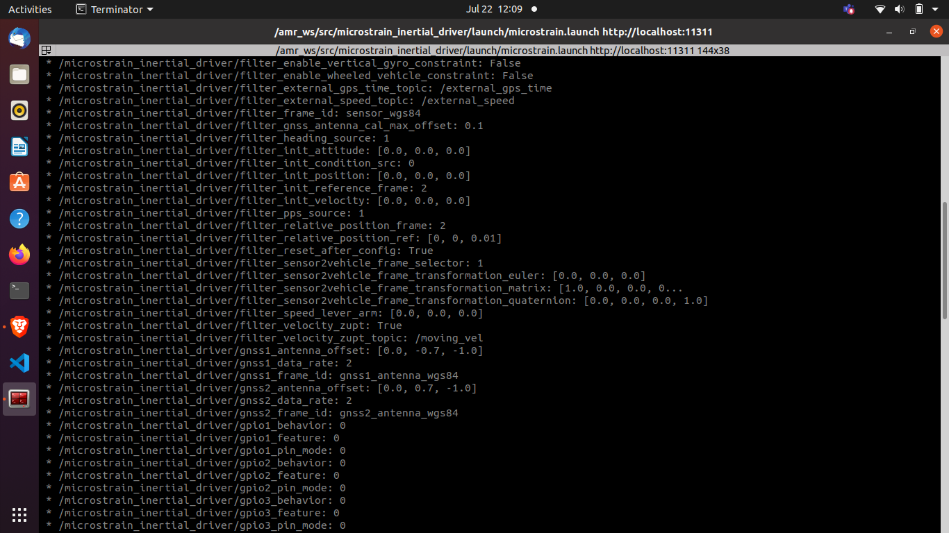an instance of 'mscl::Error_MipCmdFailed' what(): The DeclinationSource command has failed ...