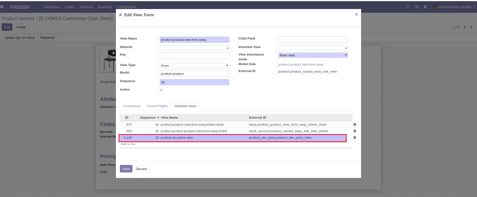 New field cannot be shown correctly before standard_price. · Issue ...