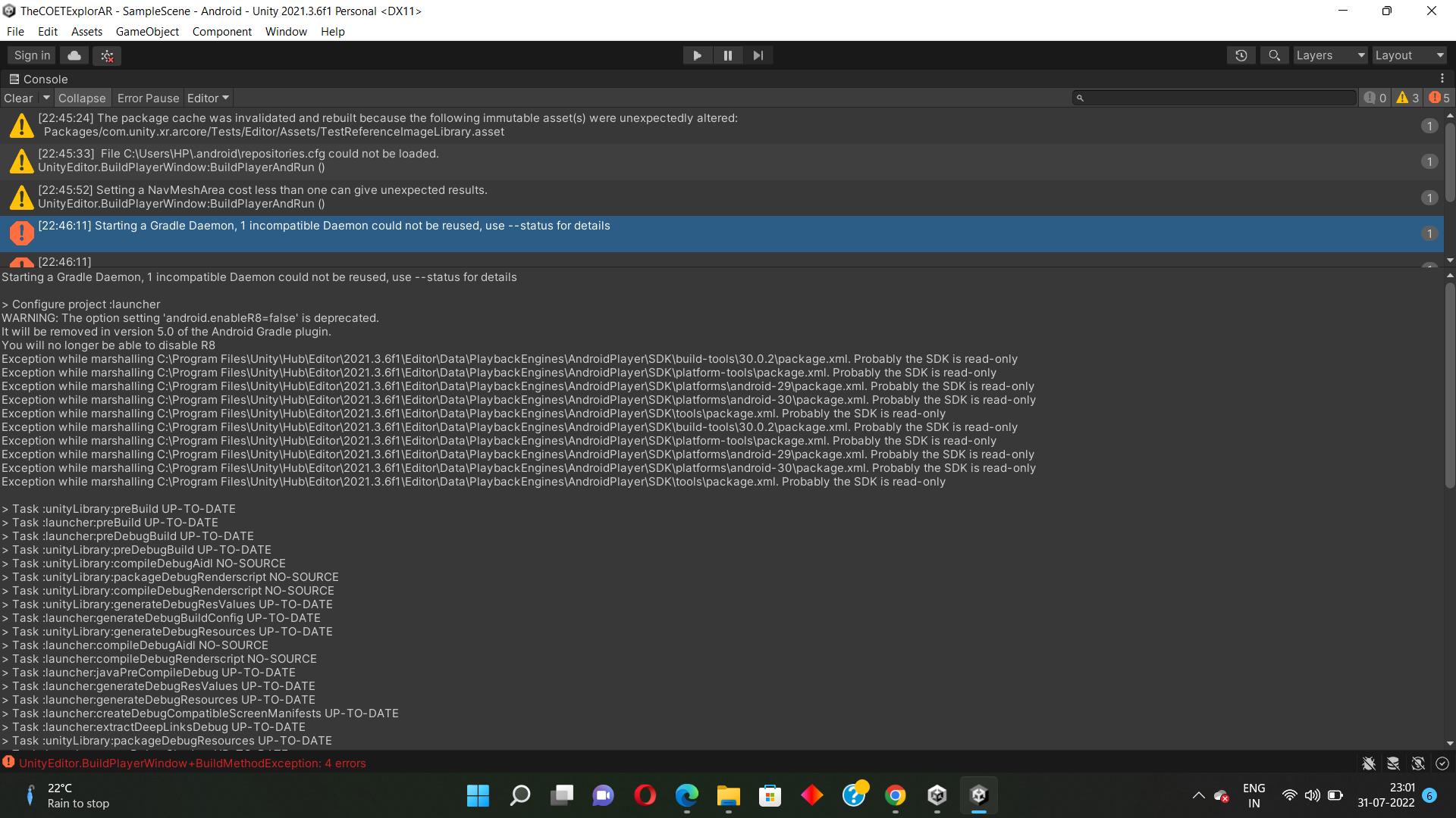 GitHub - Ashna-Lakshmanan/COET_ARNav: AR navigation for college campus