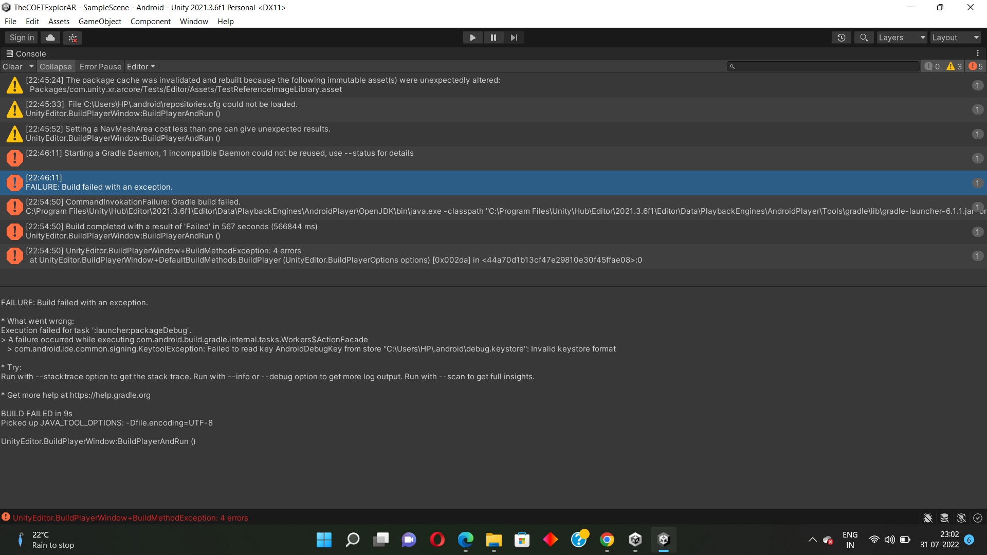 GitHub - Ashna-Lakshmanan/COET_ARNav: AR navigation for college campus
