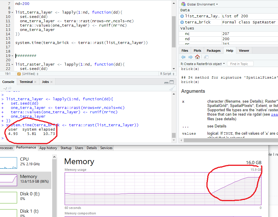 rast on a list is memory hungry · Issue #129 · rspatial/terra · GitHub